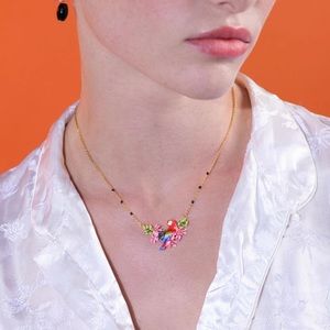 Les Néréides | Jewelry | Les Nereides Parrot And Exotic Flower ...